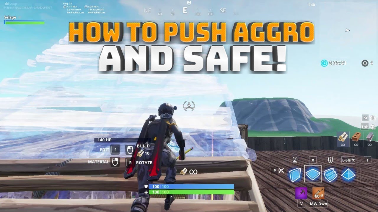 How to Ramp Push Aggro & Safe! - (Fortnite Battle Royale) - YouTube