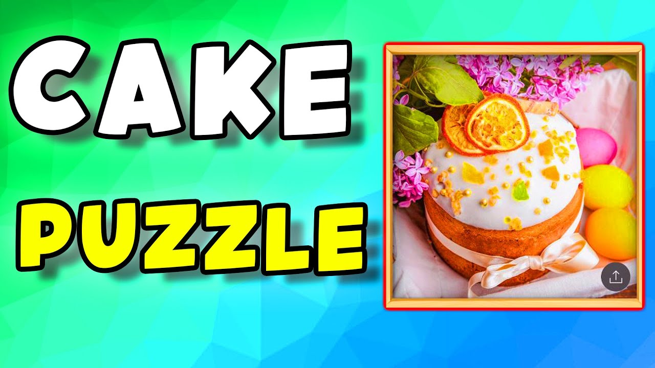 Puzzle for Kids, Cake Puzzle - Let's Play - YouTube