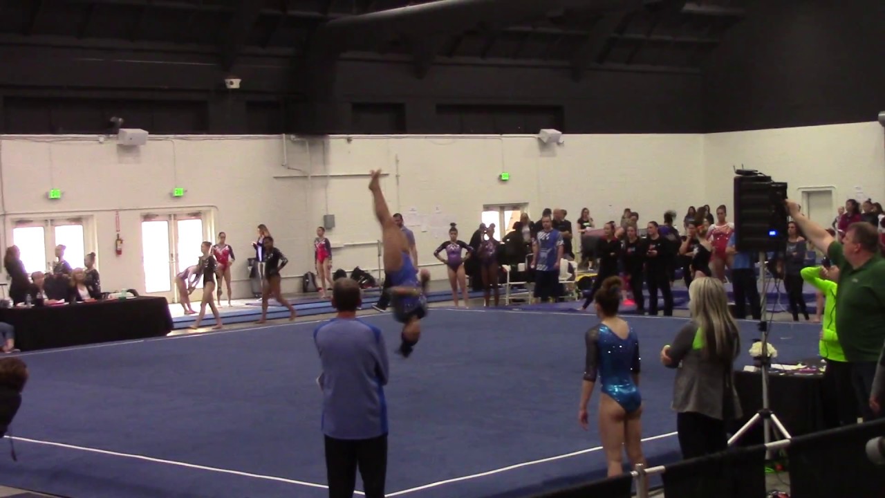 Marie Ong ~ Level 10 Floor ~ State Championship 2017 - YouTube