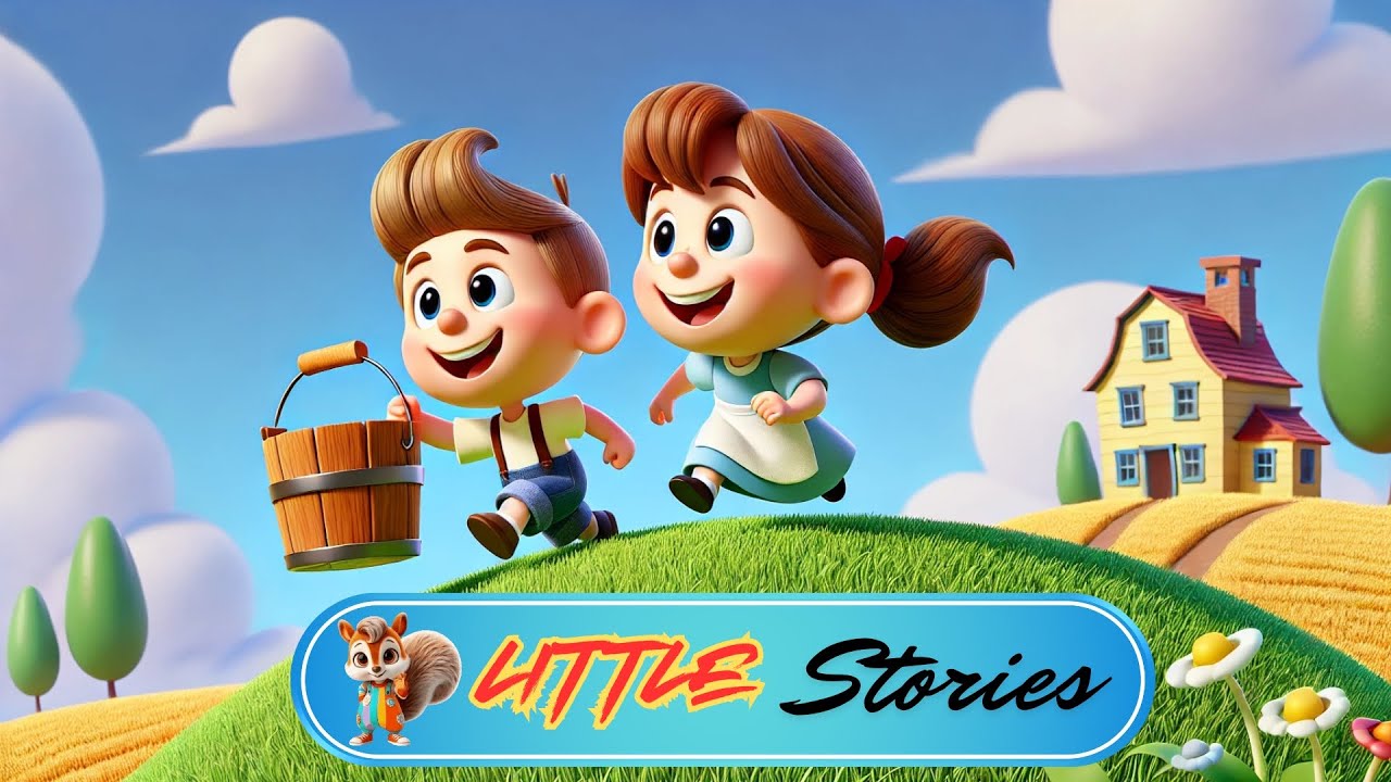 Jack and Jill | Cute Little Stories | Nursery Rhyme Song for Kids - YouTube