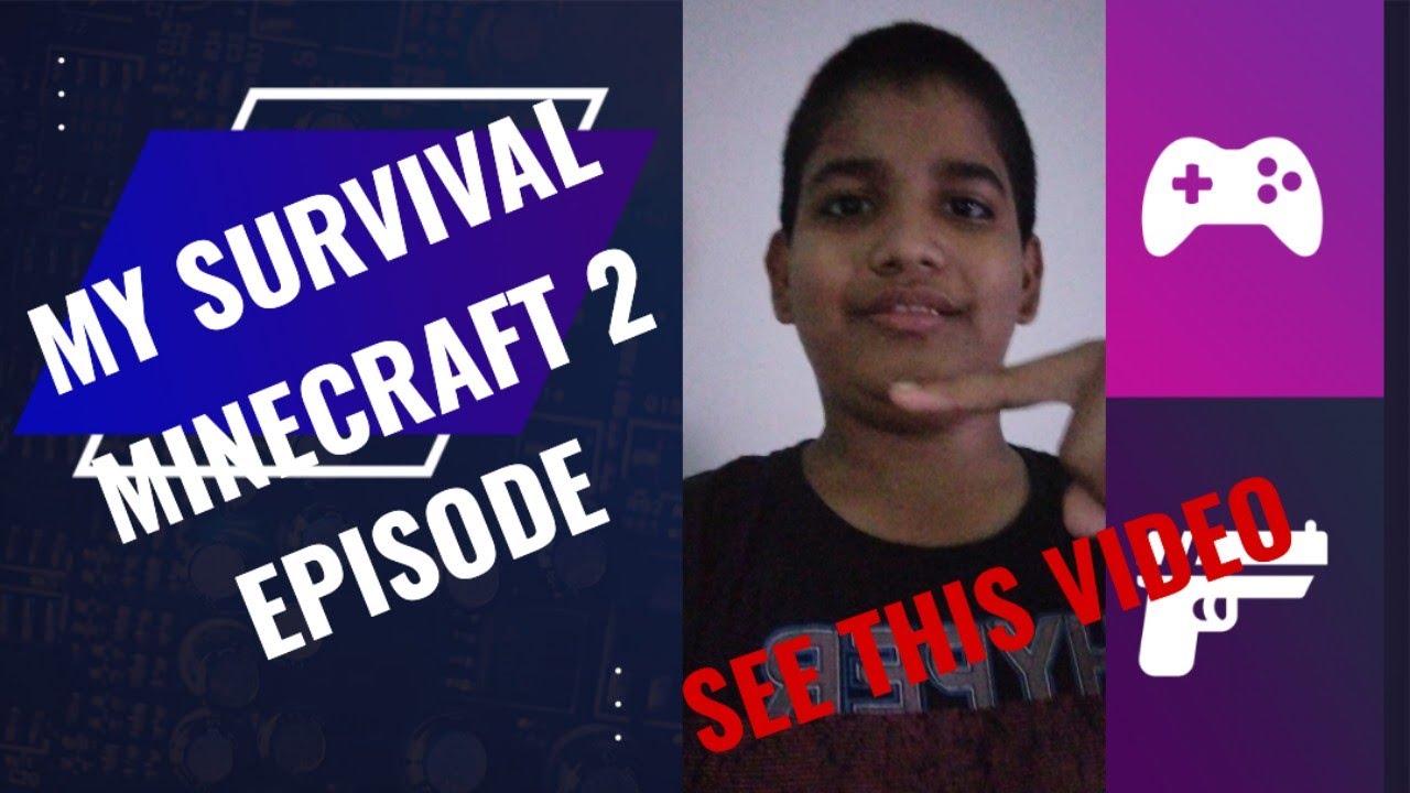my first big video survival Minecraft ( 2 episode ) - YouTube