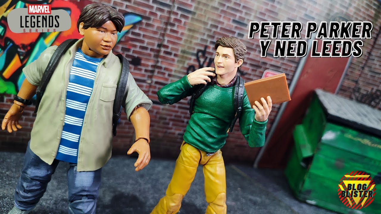 Marvel Legends Peter Parker y Ned Leeds Spiderman Homecoming Revision ...