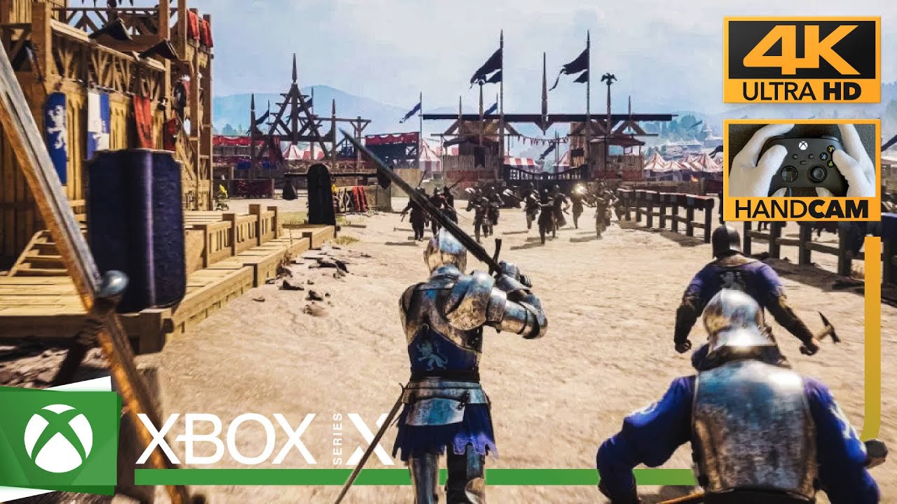 Xbox Series X Gameplay Absolutley REALISTIC Medieval Game! Chivalry 2 ...