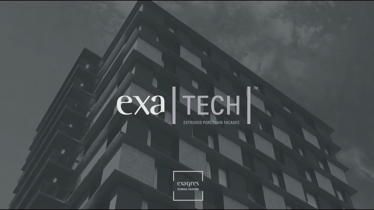 EXA |TECH|, the ventilated facade system by Exagres - YouTube