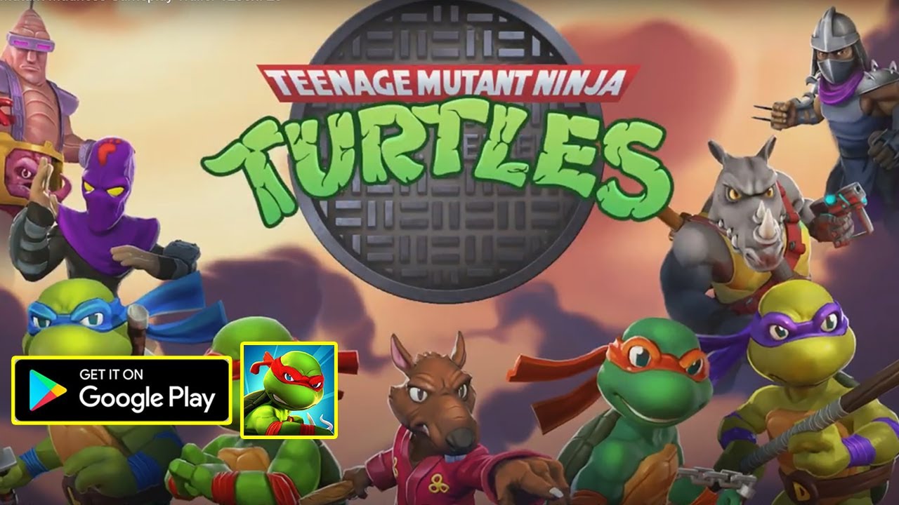 TMNT Mutant Madness Gameplay/First Look/New Mobile Game - YouTube