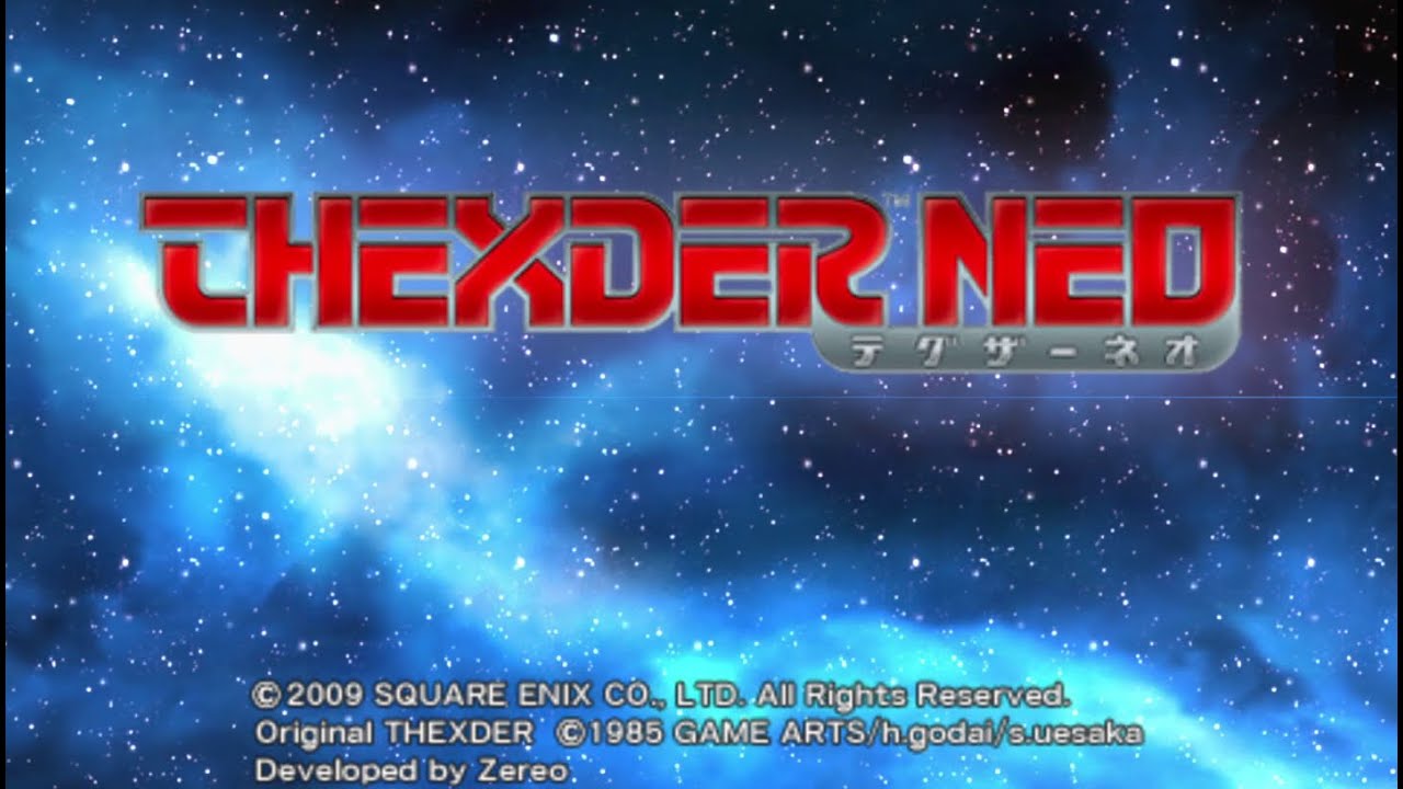 Thexder Neo (Jap) PSP Game Full Run - YouTube
