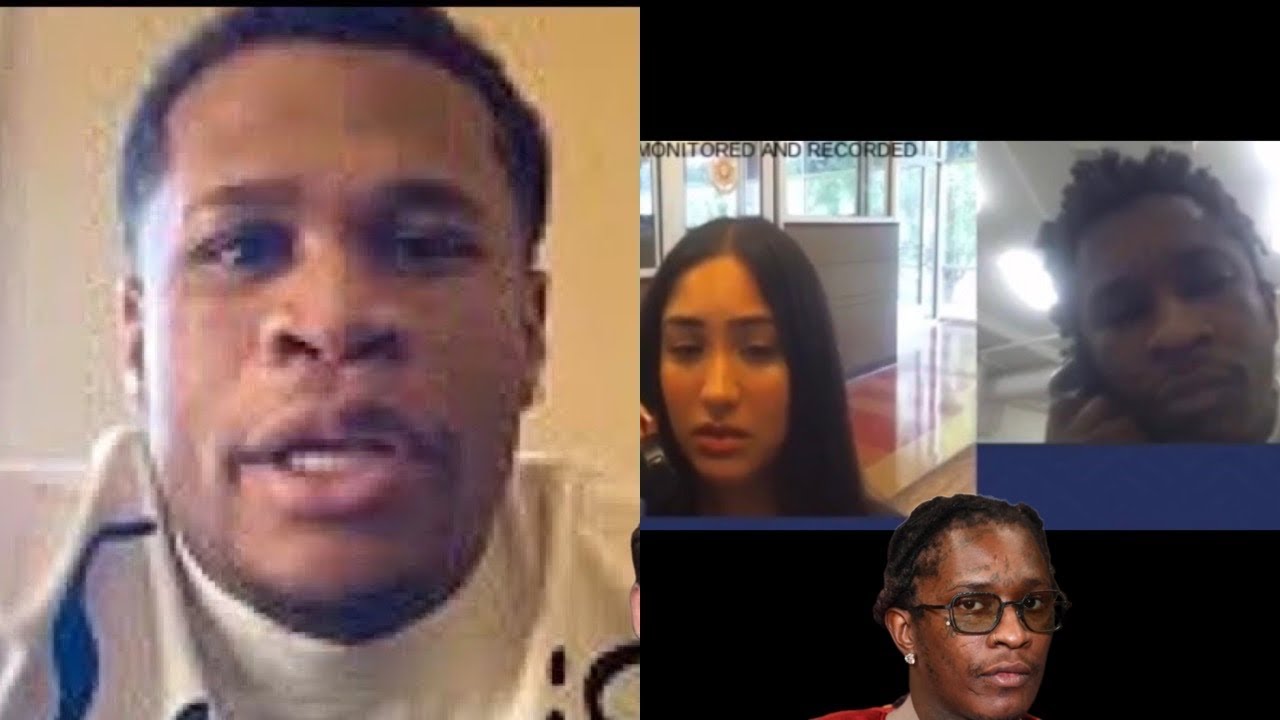 Devin Haney REACTS To Young Thug JAIL CALL With His WIFE Being LEAKED “IM A KEEP IT P.. - YouTube