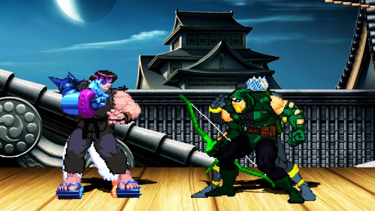 Ryu And Cyber Ryu Vs Arrow And Cyclops-Hıgh Level Insane FIGHT! - YouTube