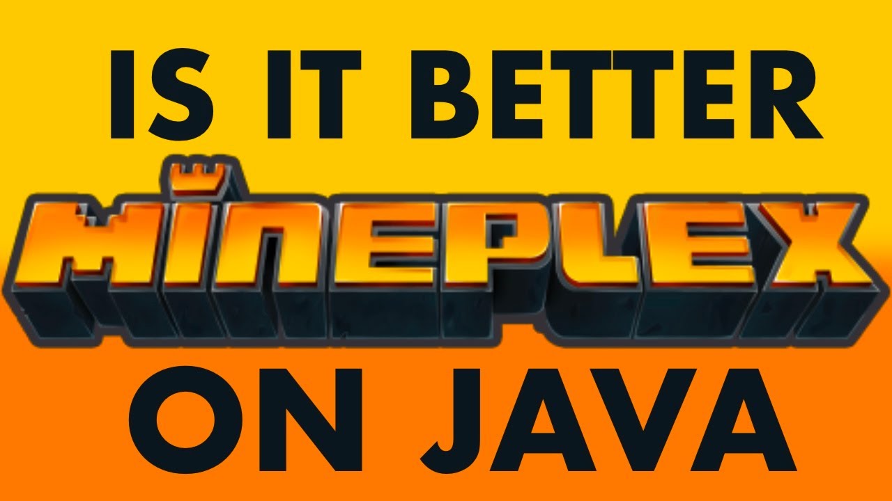 Is Mineplex better on Minecraft Java Edition? - YouTube