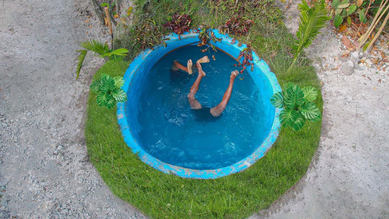 How to build an underground swimming pool Step by step guide with 7Days ...