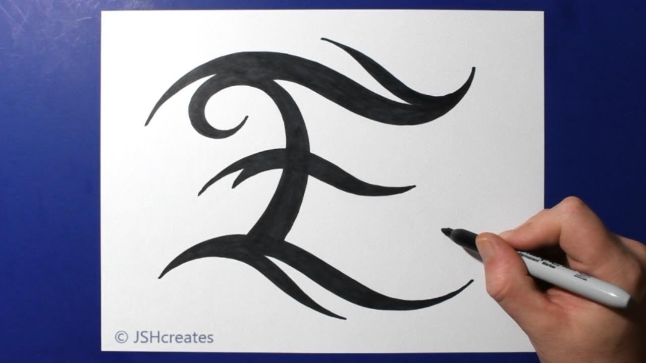 Cool Letter E Design