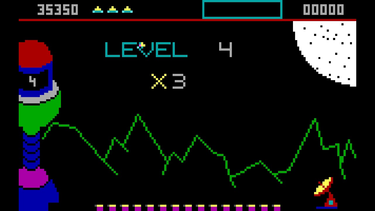 (PC DOS) Moonbugs (1983) -- by Windmill Software - YouTube