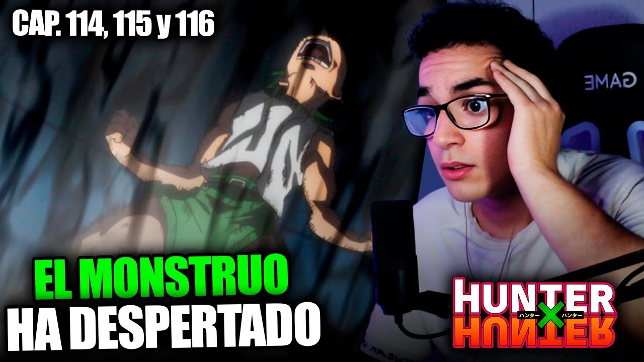 LA MEJOR ESCENA DE HXH | HUNTER X HUNTER CAPITULO 114, 115 Y 116 | REACCION - YouTube