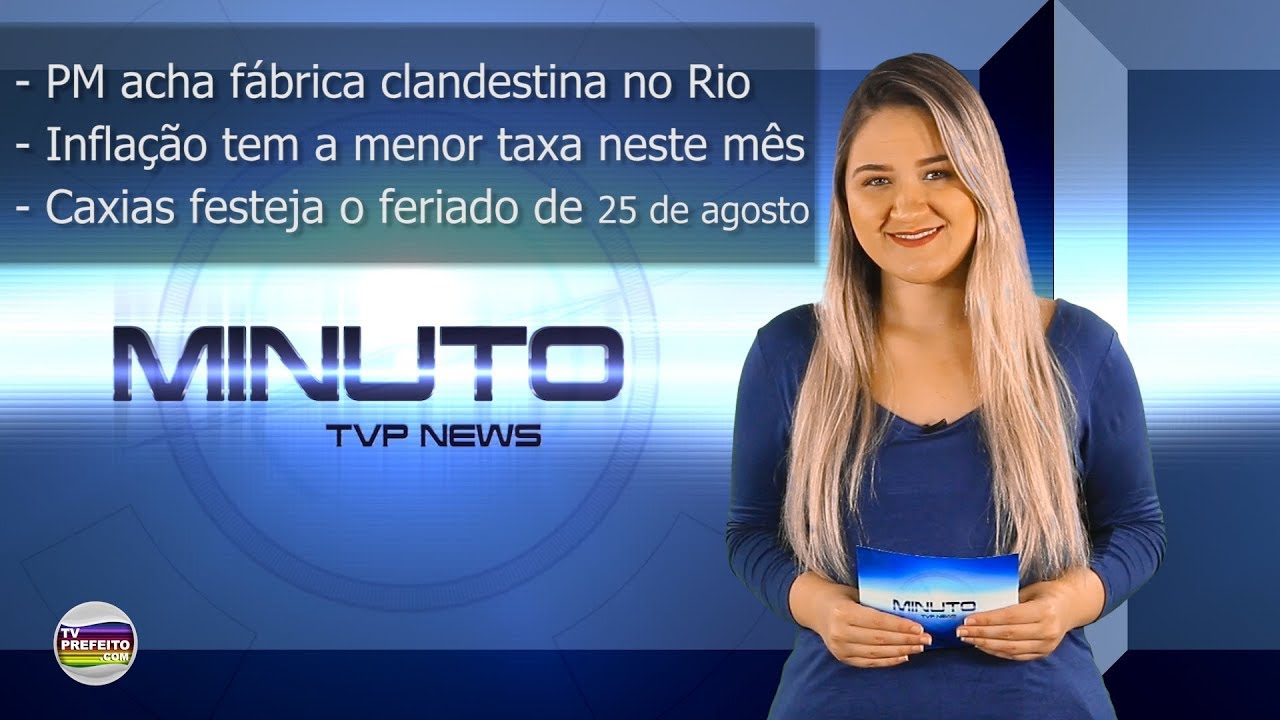 MINUTO TVP NEWS 22/08/2019 - YouTube