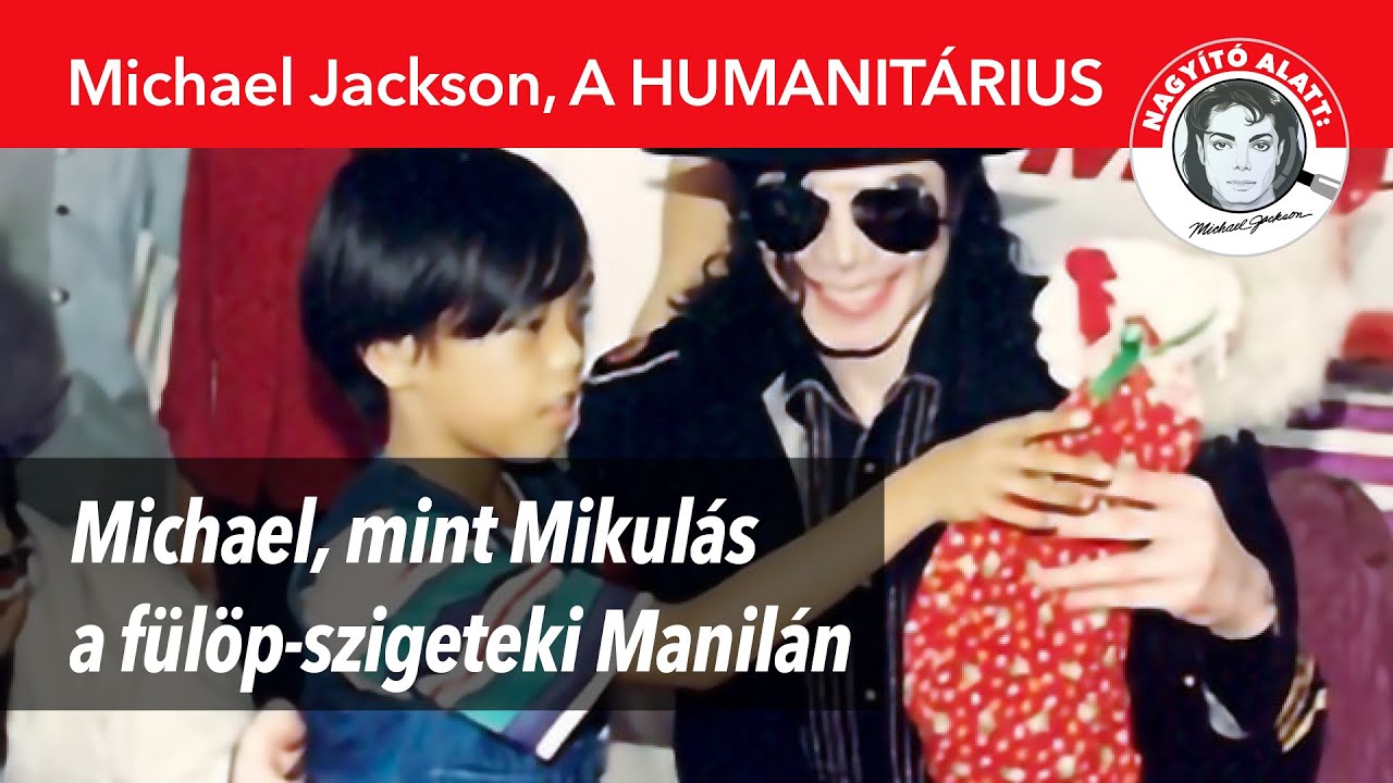 Michael, mint Mikulás a fülöp-szigeteki Manilán - YouTube