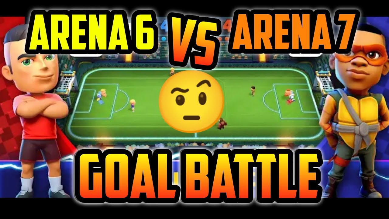 Arena 6 VS Arena 7 ⁉️ GOAL BATTLE Gameplay #goalbattle #soccer #futsal ...