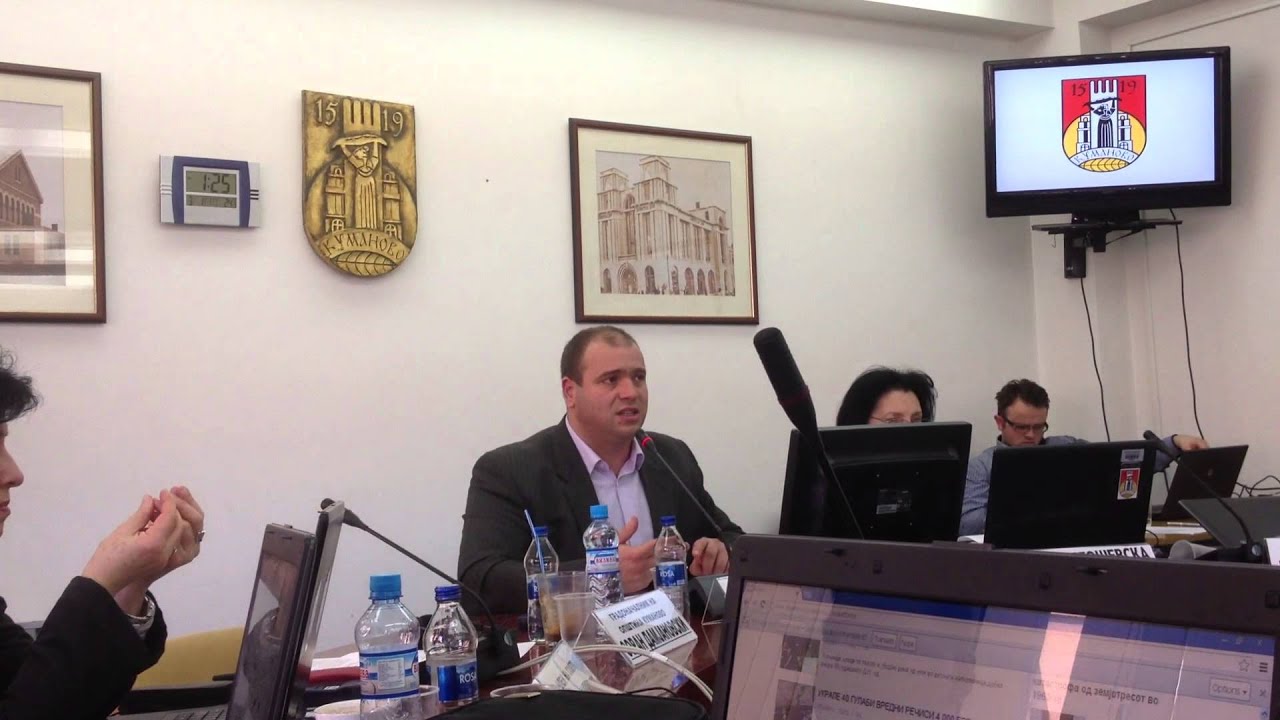 Maksim Dimitrievski Sednica na Sovet Kumanovo 01.03.2013g. - YouTube