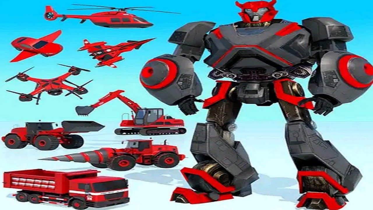 Flying Robot Car Transform Wars - Android Gameplay - YouTube