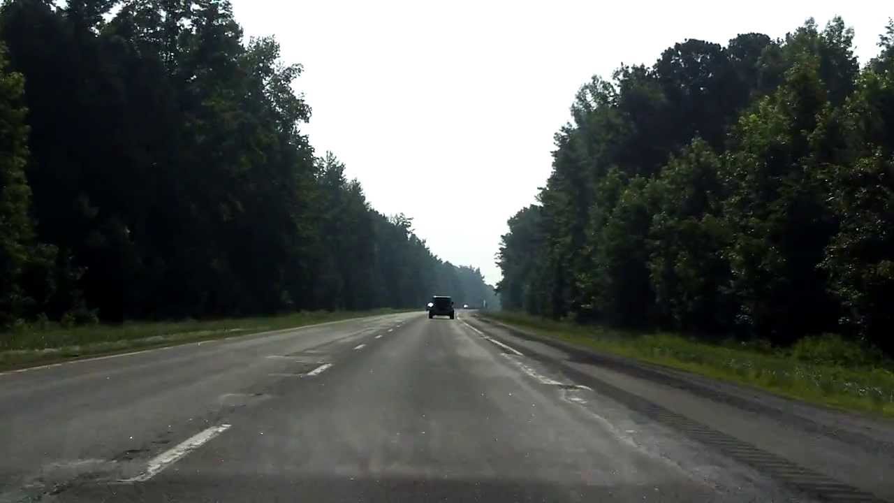 Interstate 64 - Virginia (Exits 200 to 211) eastbound - YouTube