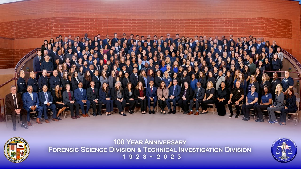 Technical Investigation and Forensic Science Divisions 100 year ...