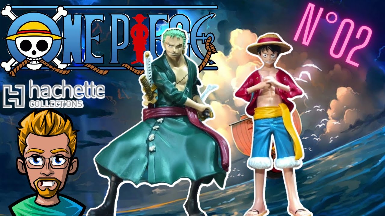 Figurine RORONOA ZORO de ONE PIECE de chez Hachette Collections n°02 ...