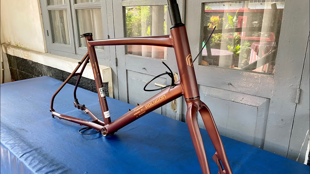 #terjual Polygon Minivelo Zeta Fitte 2022 frameset - YouTube