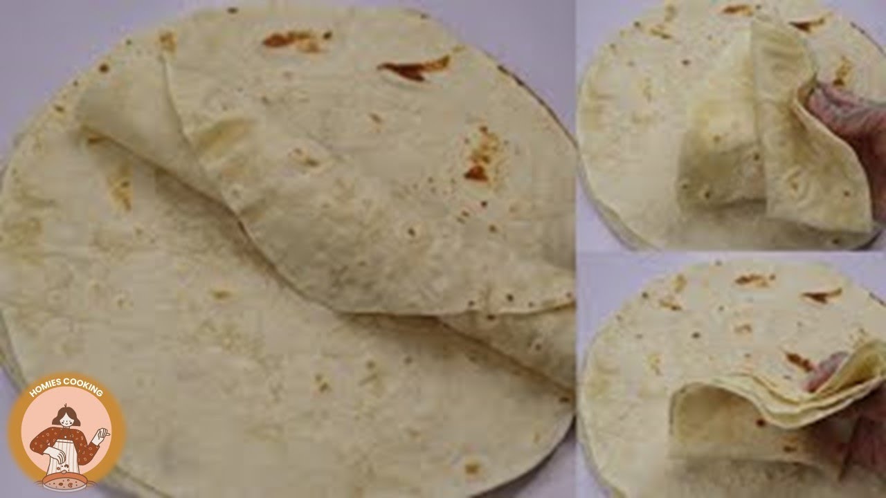Tortillas Wraps Recipe | Homemade Flour Tortillas | Soft Tortillas Wrap ...