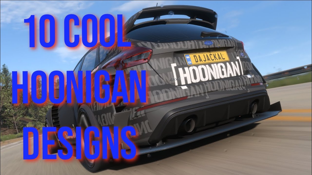 FH5 10 COOL HOONIGAN CAR DESIGNS - YouTube