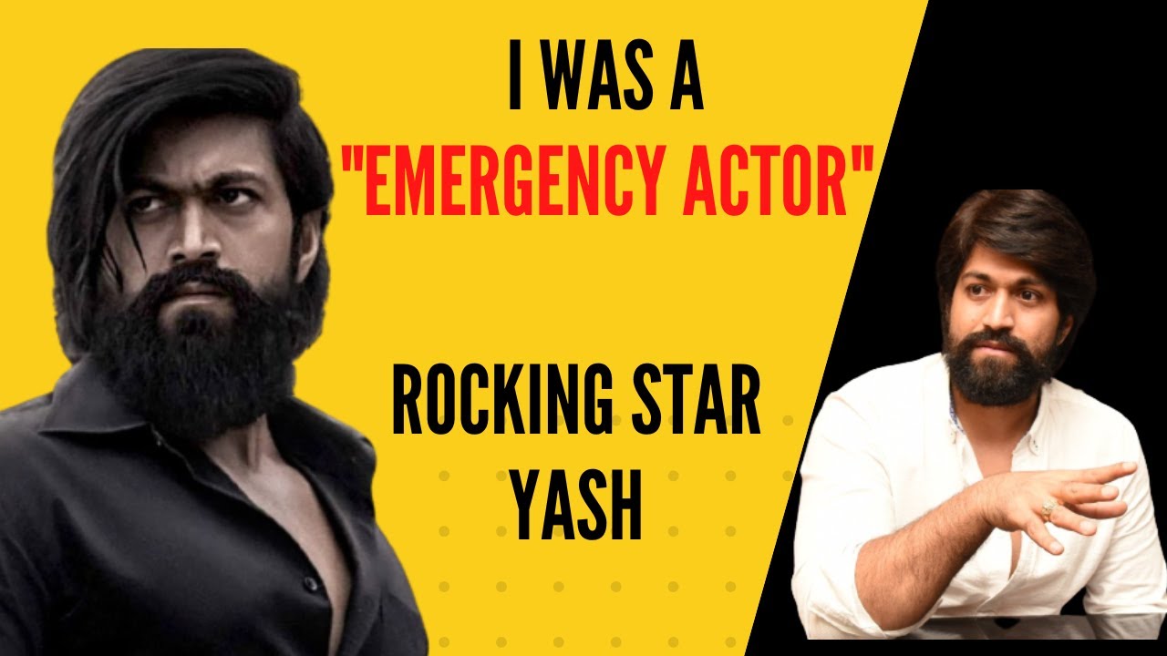 KGF Rocking Star Yash Motivation Video YASH Life Journey Motivational Video - YouTube