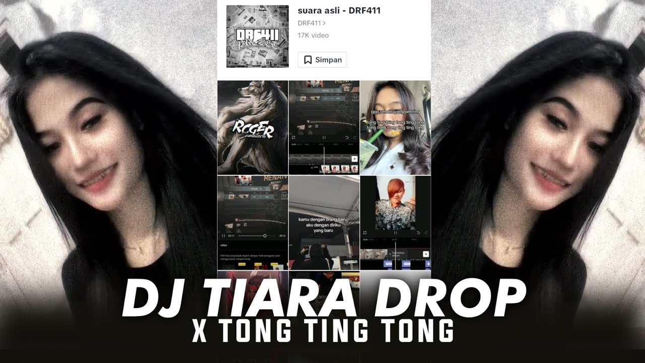 DJ TIARA DROP X TONG TING TONG SLOWED REVERB VIRAL TIK TOK 2024!!! - YouTube