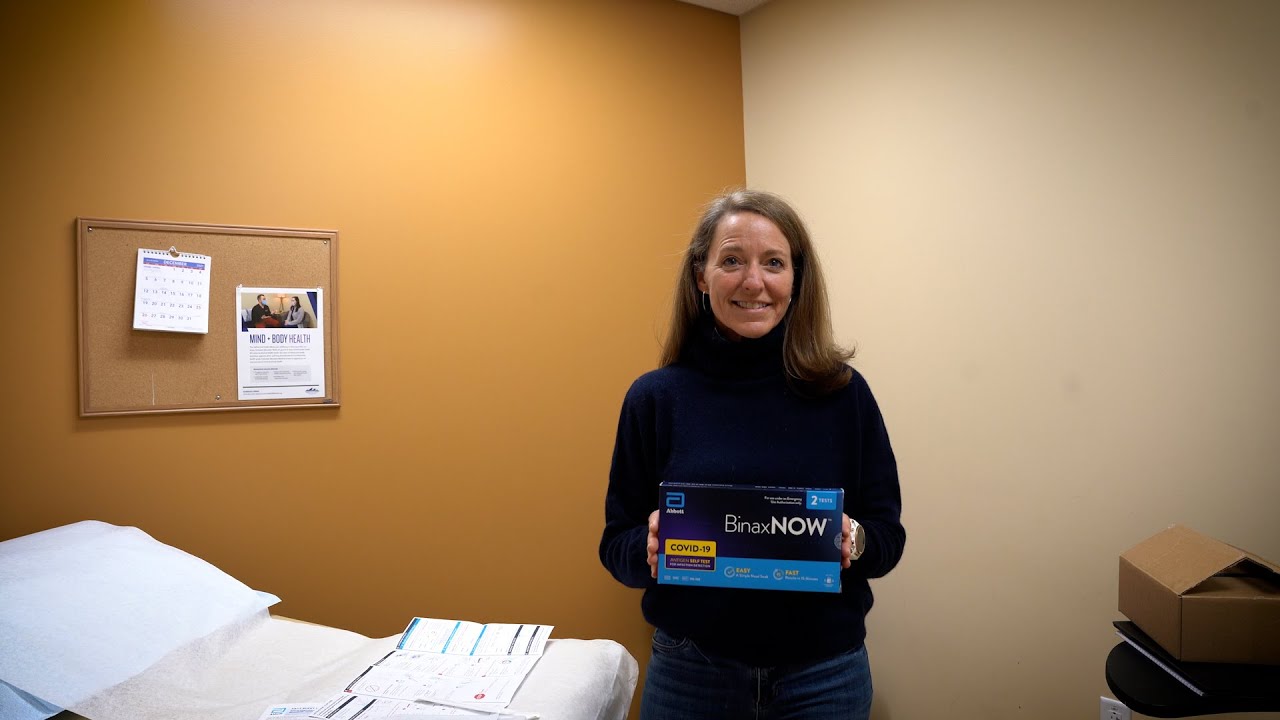 How to use an at-home COVID test the RIGHT way - YouTube