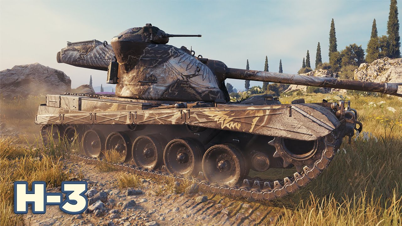 H-3 • Tank from the Holiday Containers • World of Tanks - YouTube