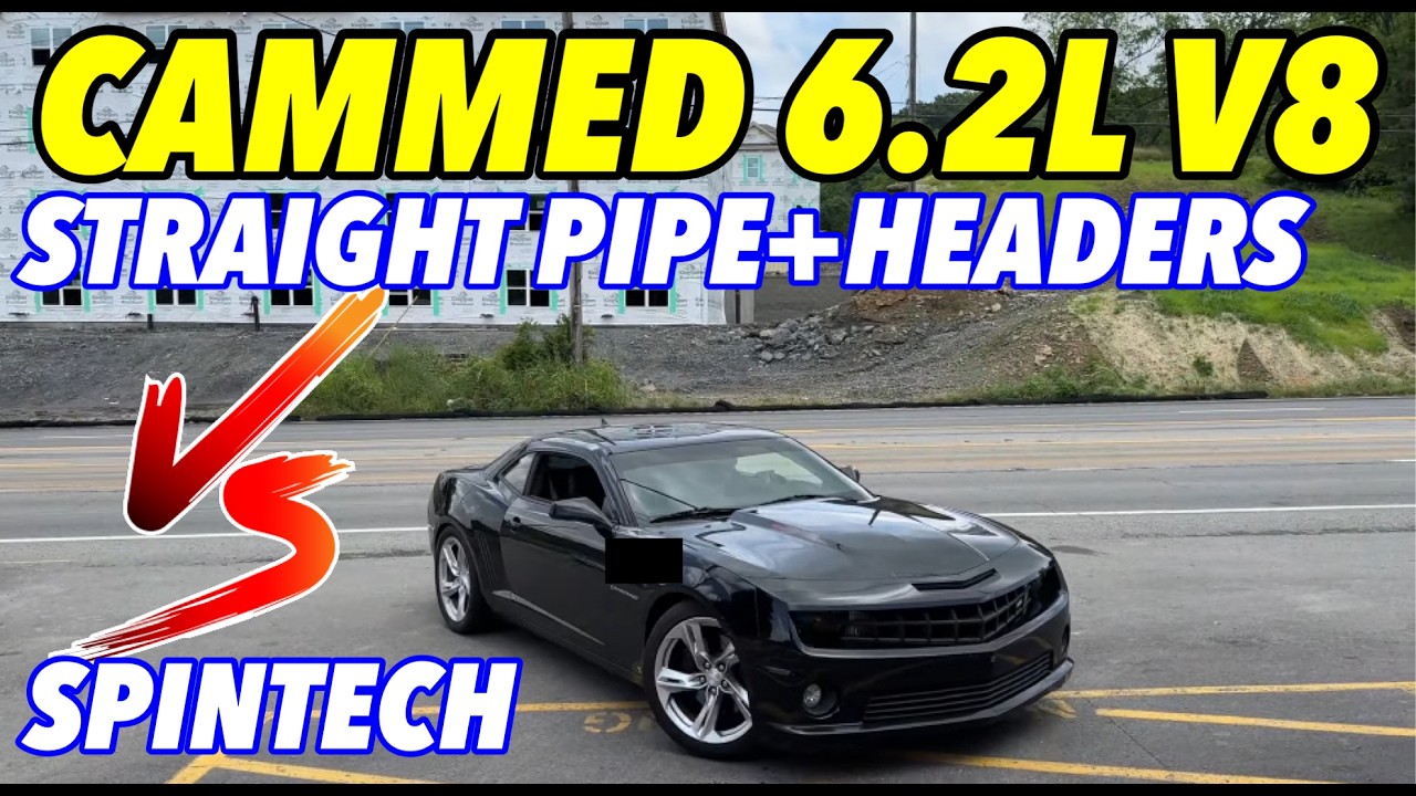 CAMMED Chevy Camaro SS 6.2L V8 w/ HEADERS & SPINTECH 9000! - YouTube