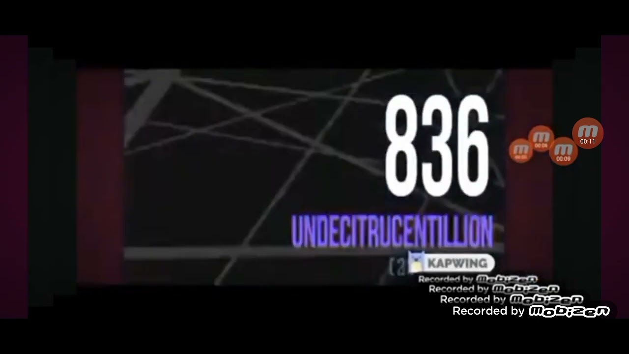 1 to 1 Millinillion 2048x speed - YouTube