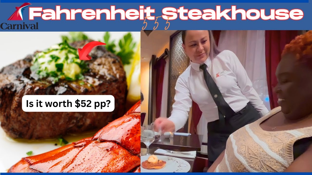 Is Carnival Steakhouse Fahrenheit 555 Worth It? (Honest Review) - YouTube