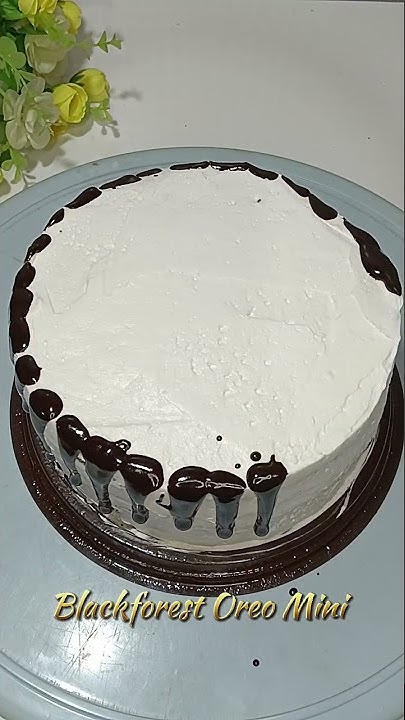 Blackforest #shorts #youtubeshorts #kueulangtahun #cakedecorating # ...