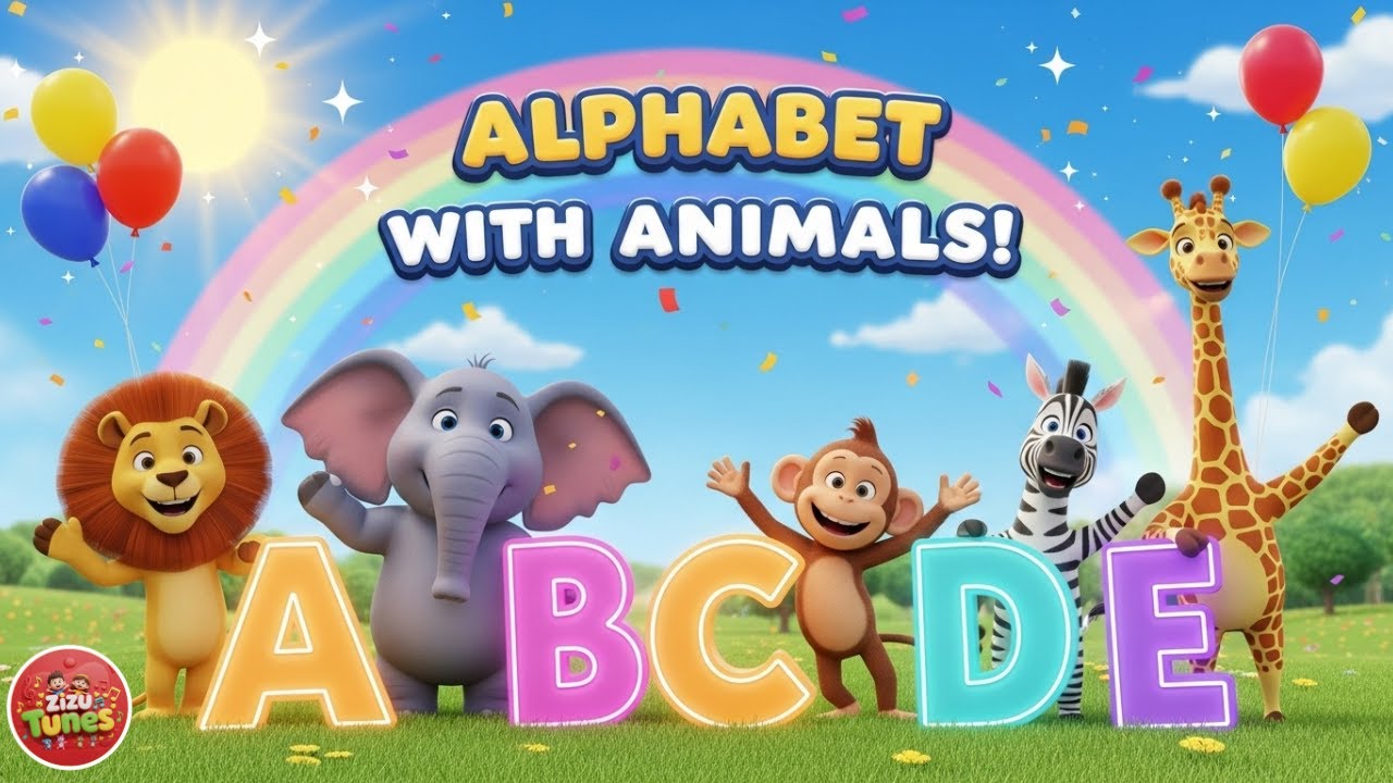 Learn ABC Alphabet with Animals | ABC Animals Song for Kids - YouTube