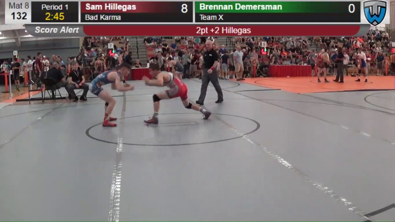 8 Cadet 132 Sam Hillegas Bad Karma vs Brennan Demersman Team X ...