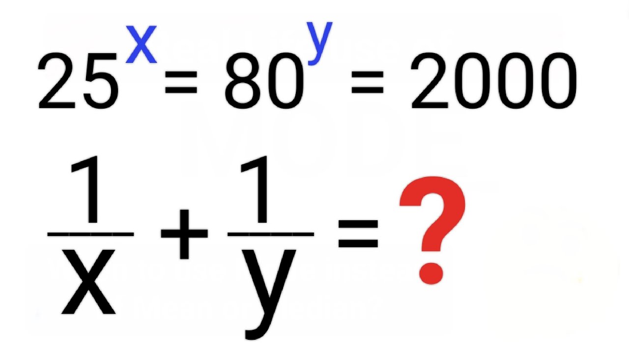 You can actually solve this! A nice algebra question. #fastandeasymaths ...