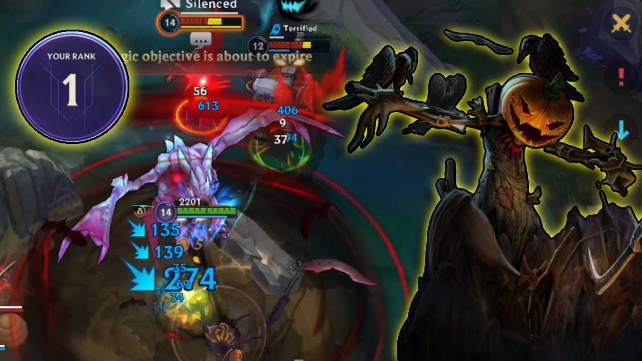 Wild Rift: Road back to Top 1 Fiddlesticks I Season 12 Jungle I Runes ...