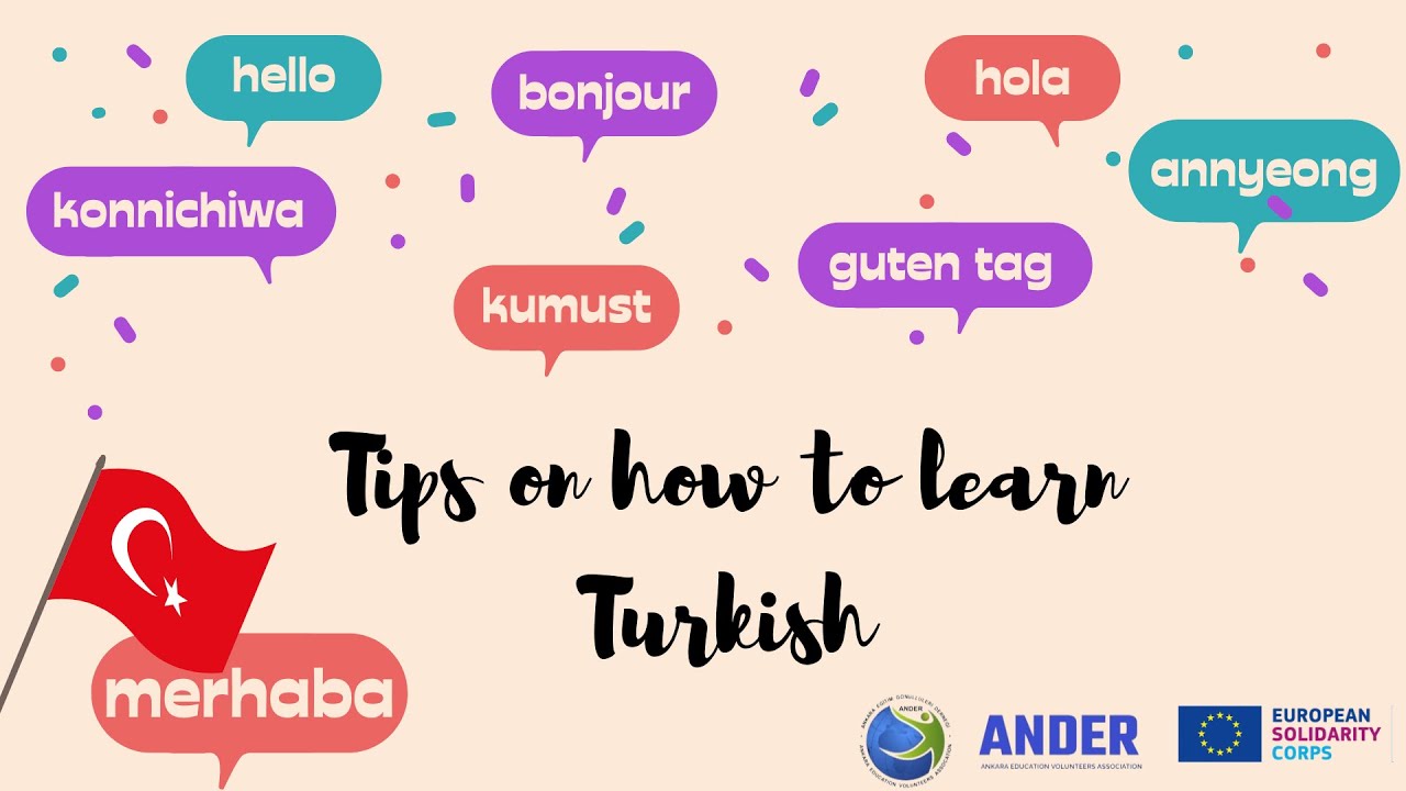 Tips on how to learn Turkish from ESC volunteers📝 - YouTube