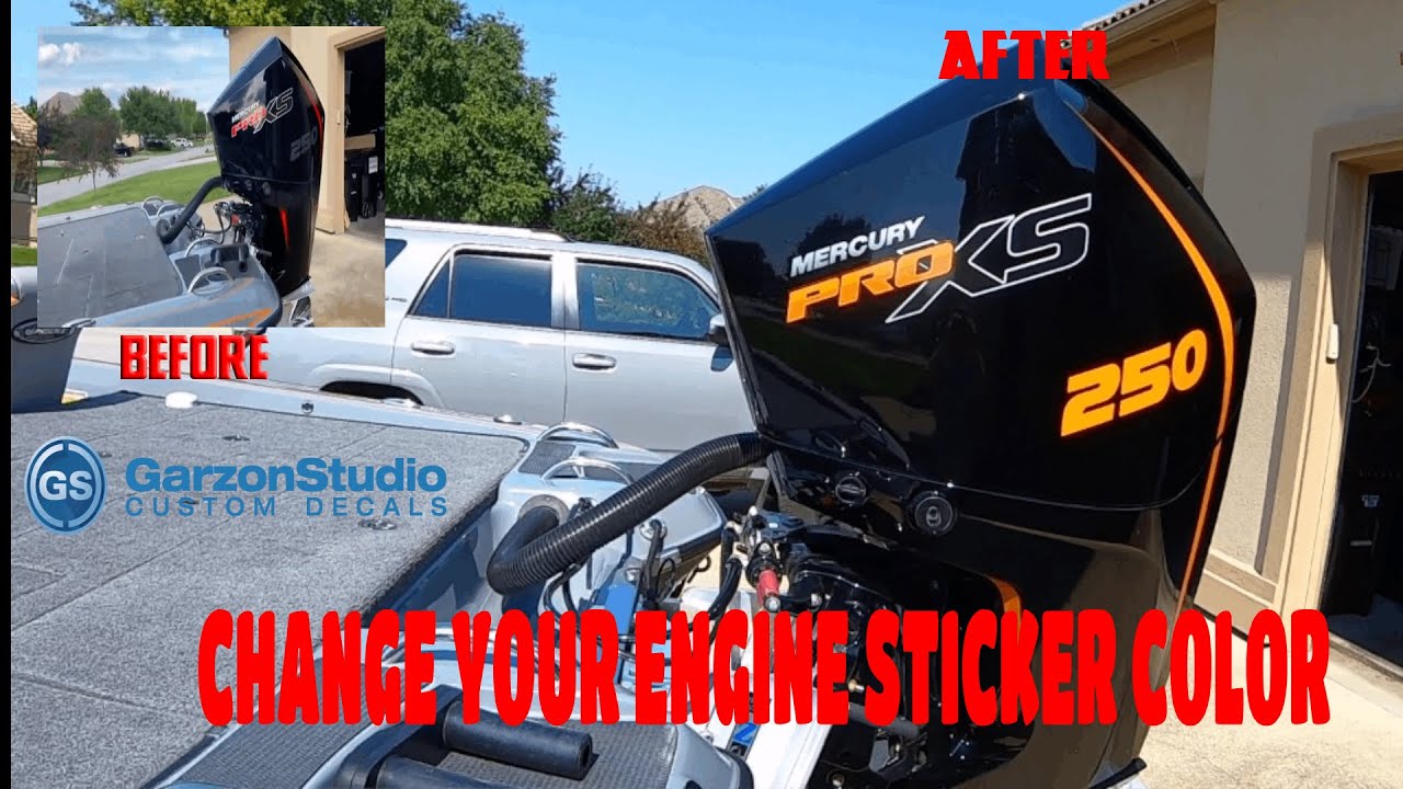 Garzon Studios make the Best Replacement stickers for your Outboard ...