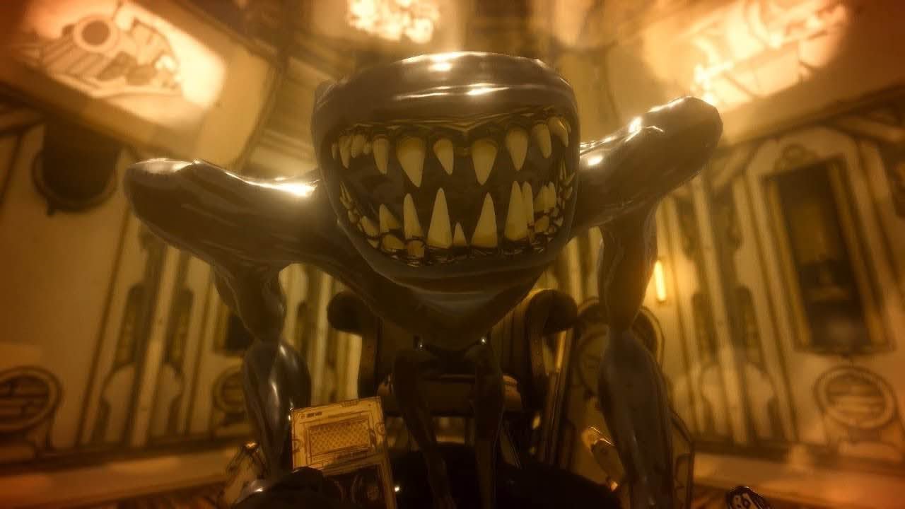 THATS HIS TRUE FORM!?!?! (Bendy and the ink machine part 5) - YouTube