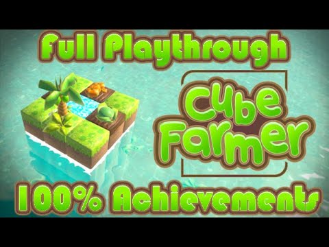 Cube Farmer - Full Playthrough | 100% Achievements - YouTube