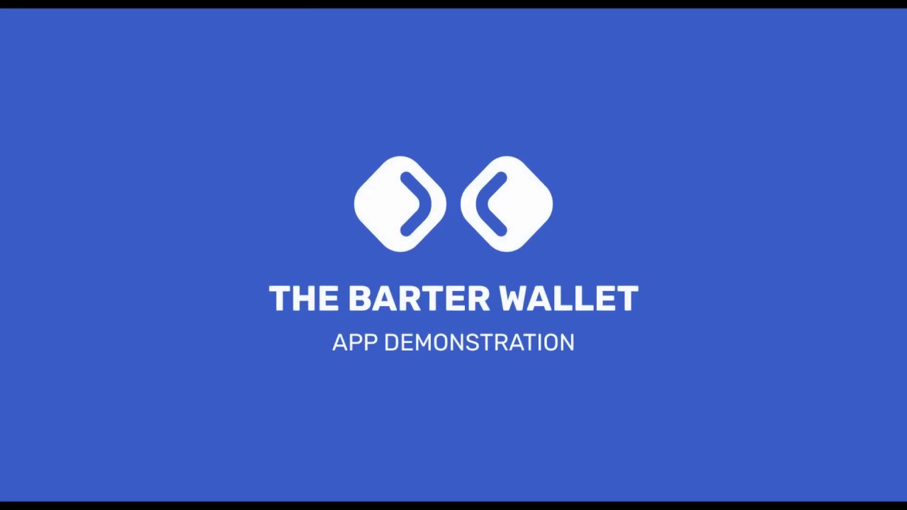 Barter Wallet (app demonstration) - YouTube
