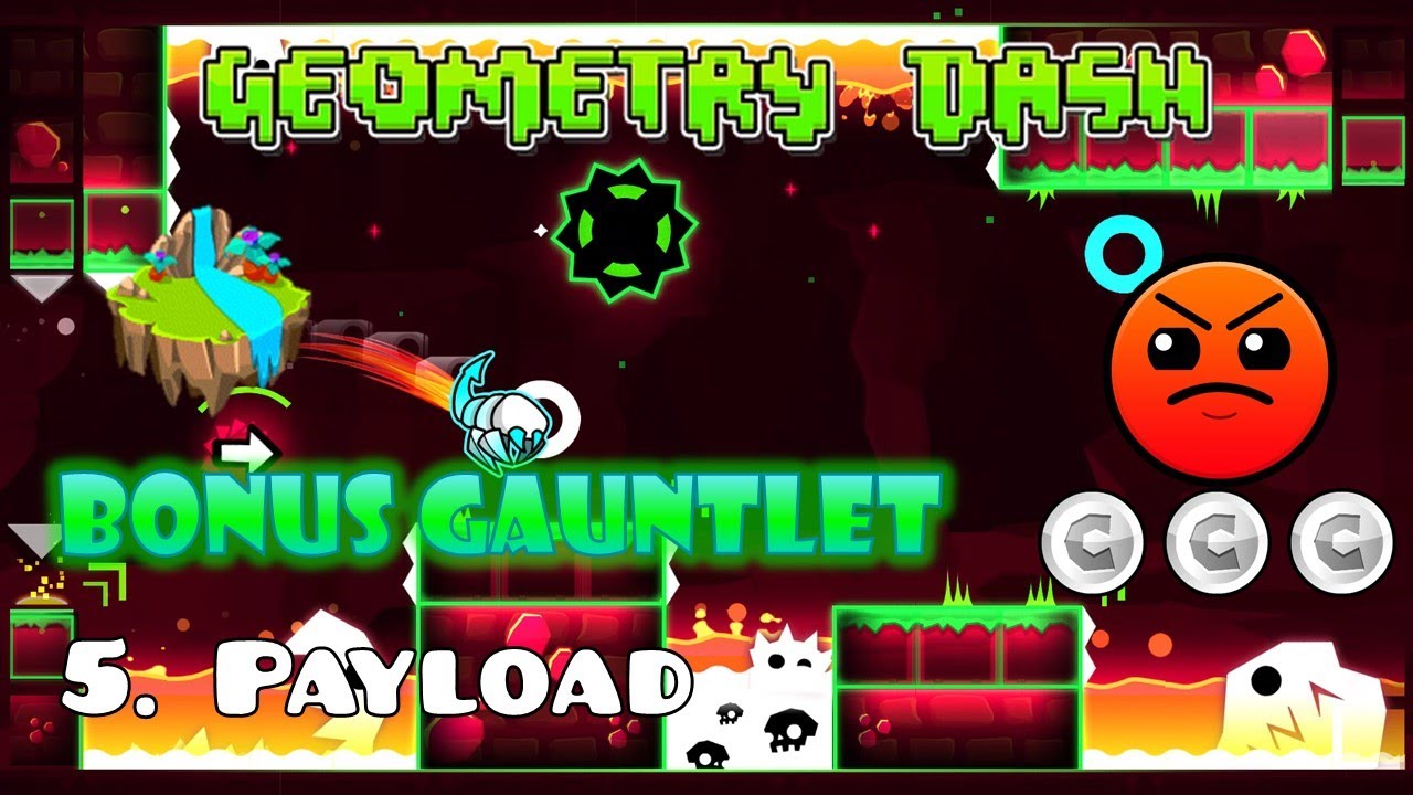 [Geometry Dash/Gauntlet] 6-5. Payload - YouTube