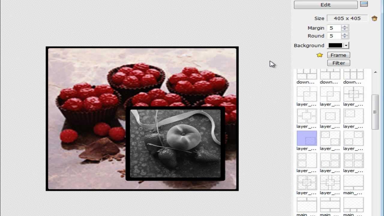 photoscape - how to create photo pages - YouTube