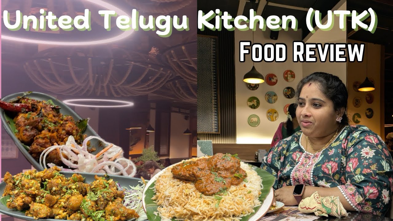 United Telugu Kitchen (UTK) || Food Review || #sivareshmavibes || - YouTube