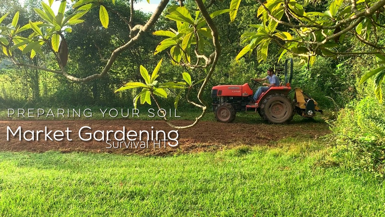 Market Gardening : Preparing Your Ground - YouTube