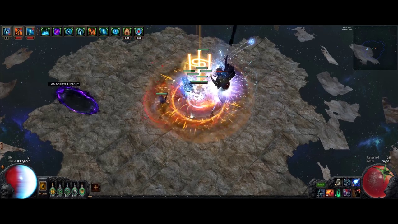 Lightning Golems Shaper (5m45s, POE 2.6) - YouTube